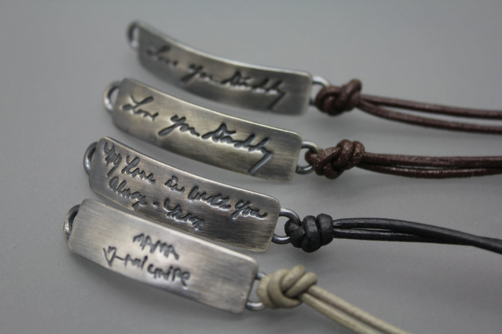 Custom Silver Signature Bracelet – Ashley Lozano Jewelry
